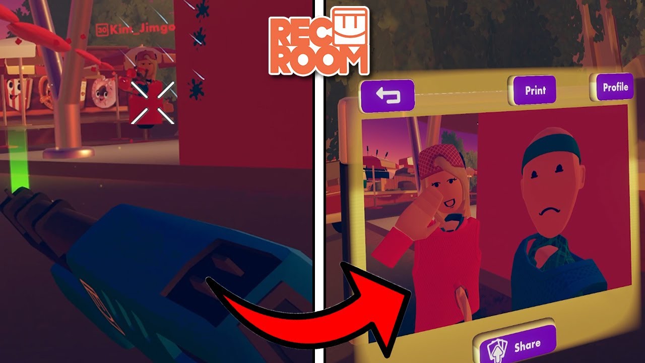 Camera Trolling In Paintball - Rec Room - YouTube