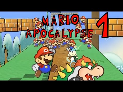 Super Paper Mario but every enemy is Mario (Chapter 1) - YouTube