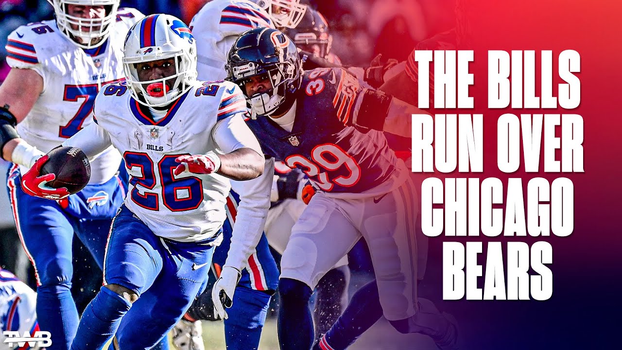 The Buffalo Bills Run All Over the Chicago Bears & Clinch AFC East ...