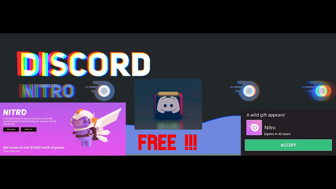 2021-2022 💥 ITS TIME !!!🔥 Freee Nitro Gift For All - YouTube