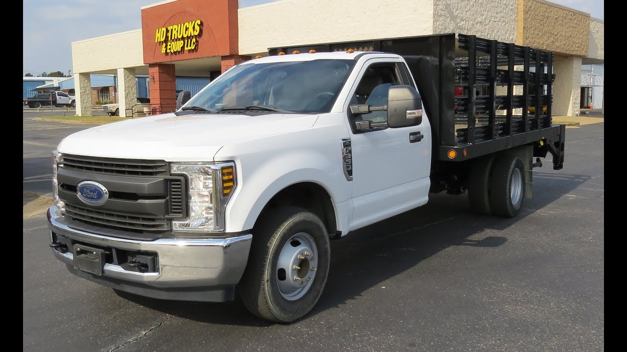 19 FORD F350 Stake Body For Sale - YouTube