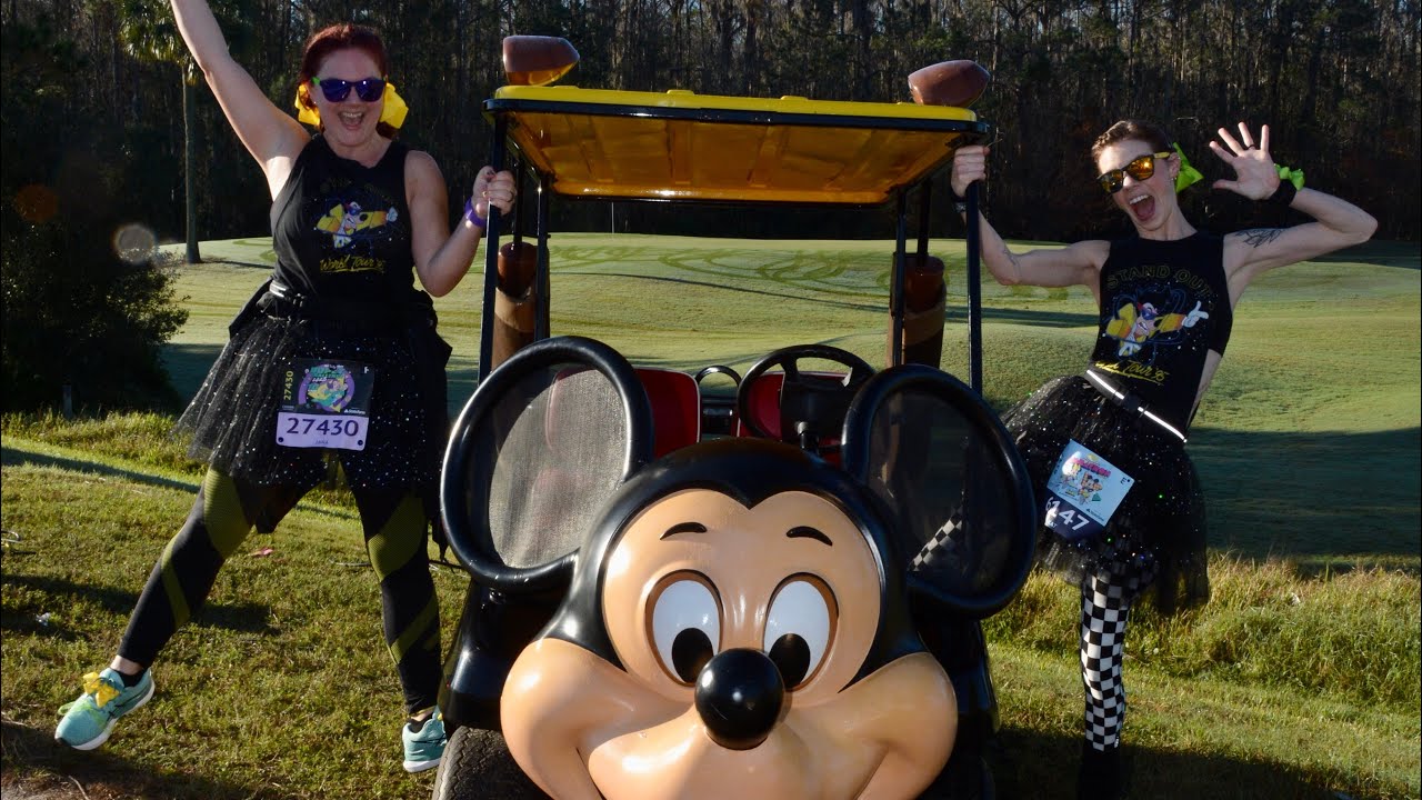 Running the Marathon for the Disney Dopey Challenge - YouTube
