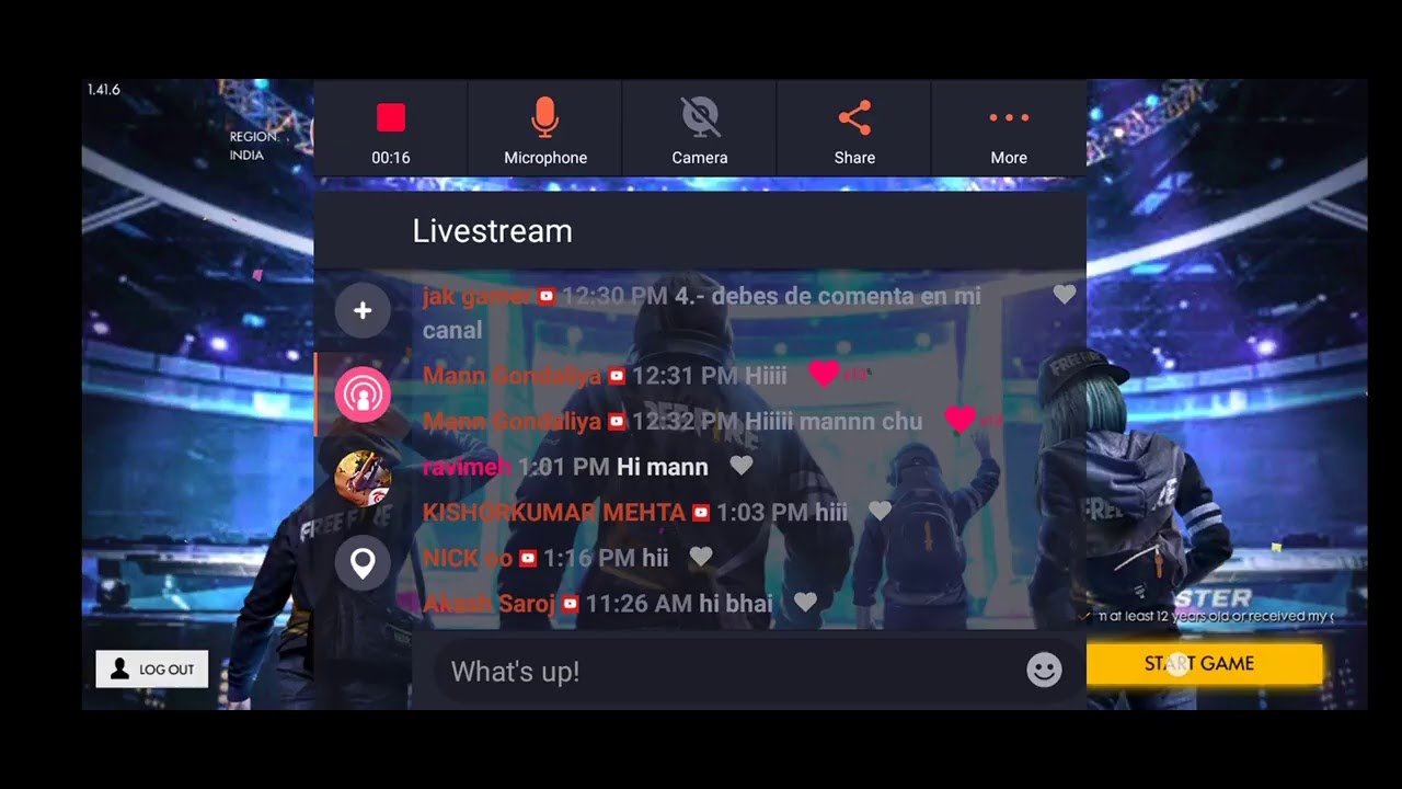 free fire live ravi & mann - YouTube