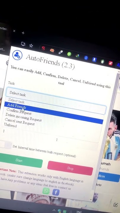 How To Accept All Facebook Friend Request with One Click - YouTube