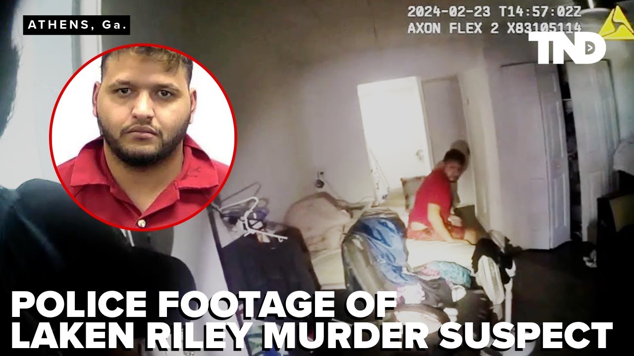 Laken Riley murder suspect seen sleeping day after slaying in police ...