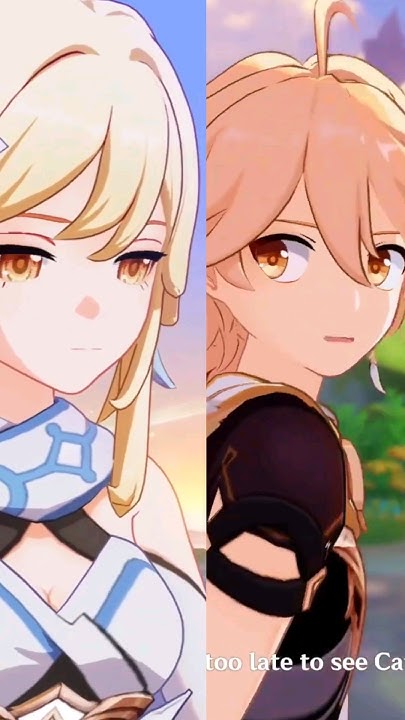 Lumine x Aether |Genshin impact edit #edit #genshin #genshinimpact #lumine #aether - YouTube