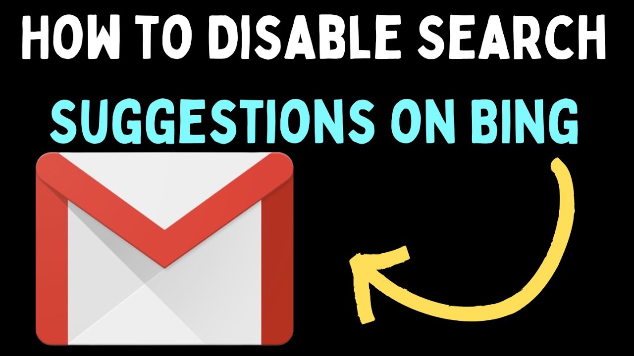 How to Disable Search Suggestions on Bing in Windows 11 - YouTube