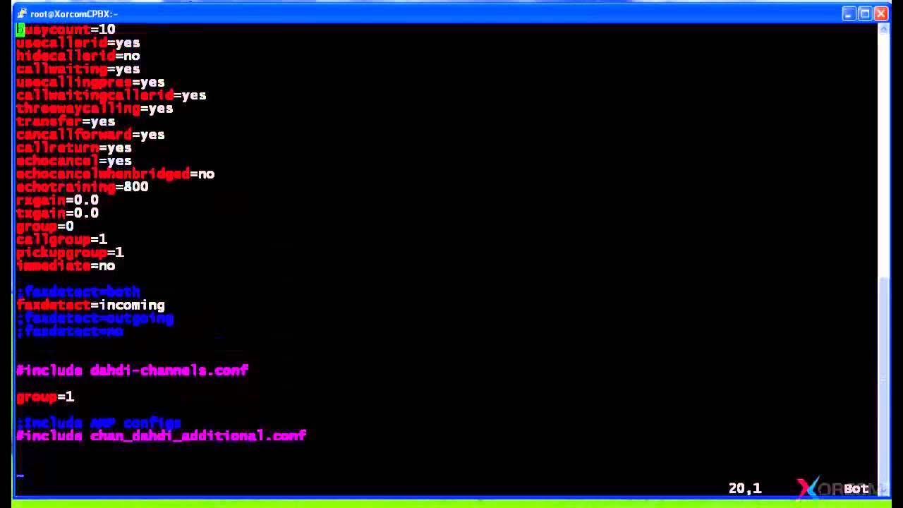 Basic Linux Training from Xorcom - Lesson #7: More Editing Tools - YouTube