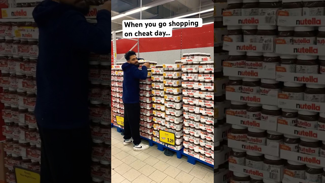 When you go shopping on cheatday. - YouTube