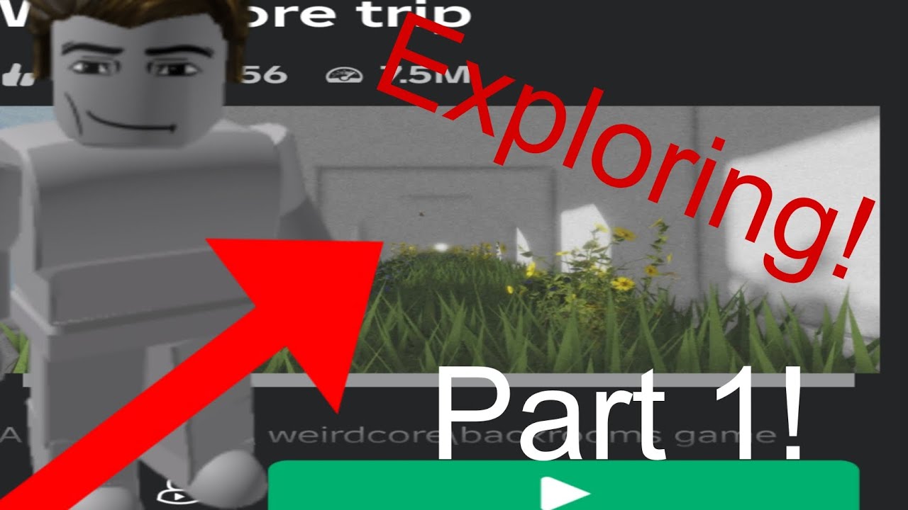 Dreamcore / Weirdcore game exploration on Roblox (Part 1) - YouTube