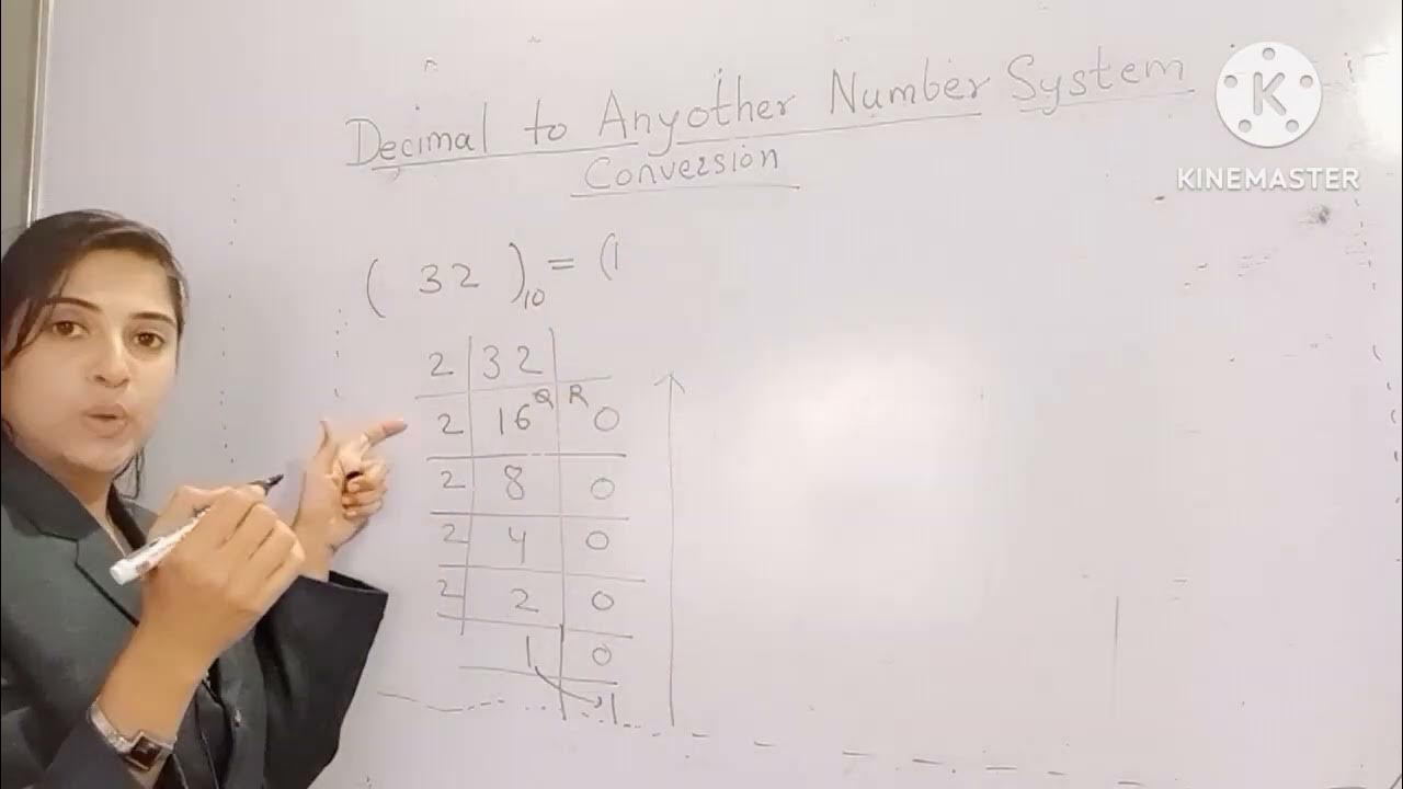 Lecture-5 Decimal number system to other number systems conversion ...