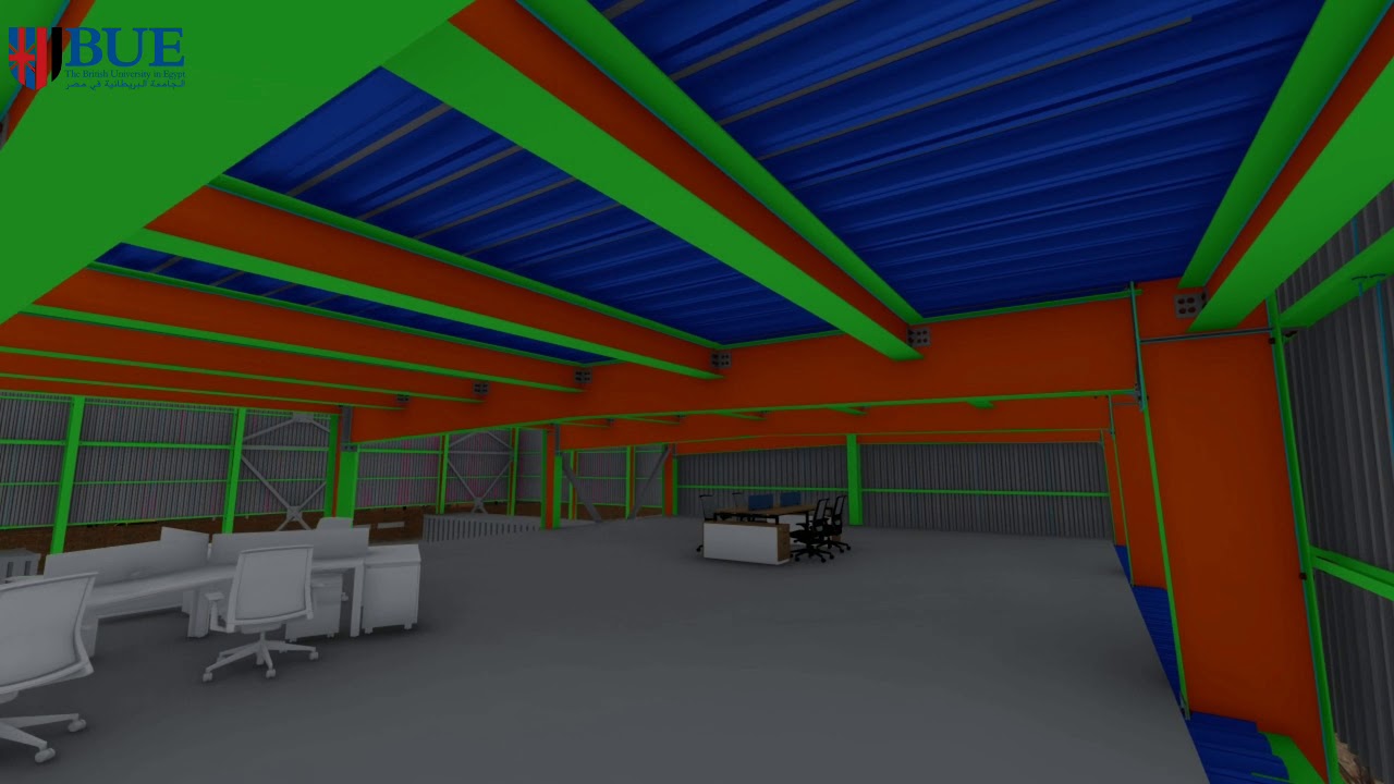 Steel Structure 3D Animation 2019 - YouTube