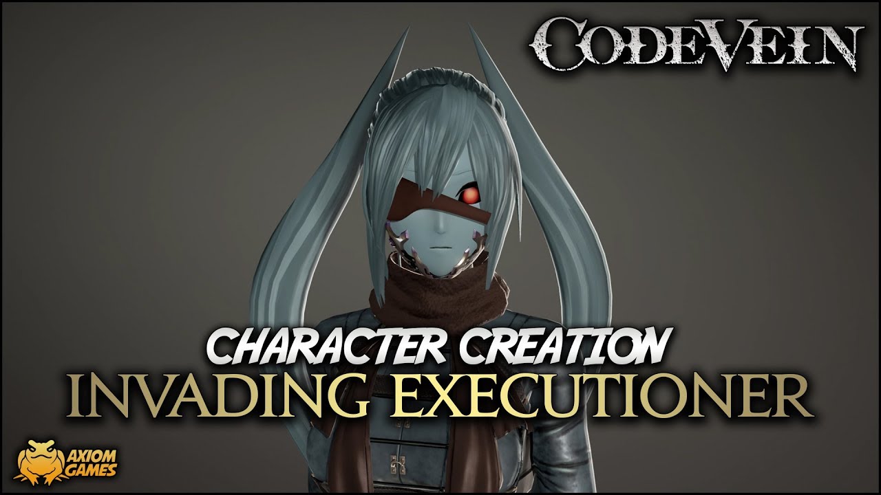 Code Vein - Invading Executioner Character Creation - YouTube