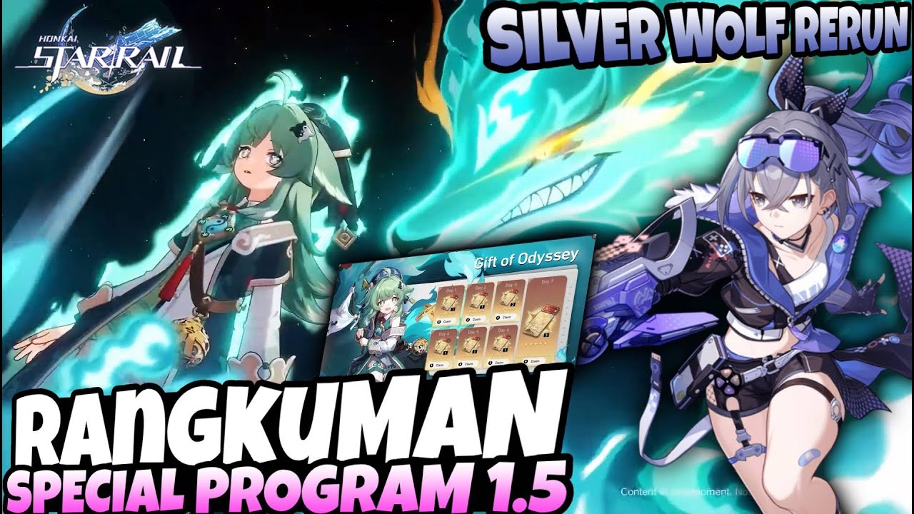 3 Redeem Code, Area Baru, Silver Wolf Rerun - Rangkuman Special Program ...