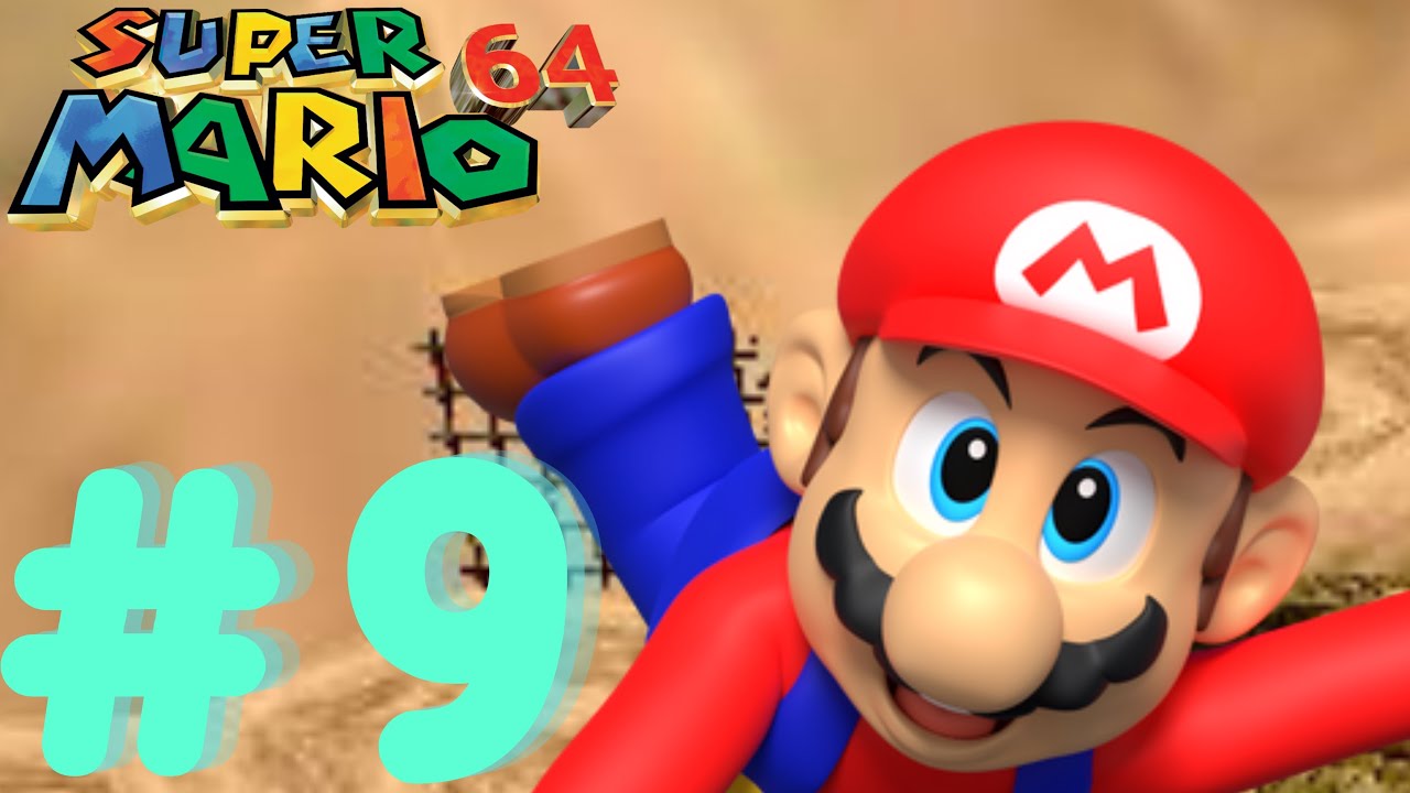 Super Mario 64 100 Walkthrough Part 9 Shifting Sand Land Youtube