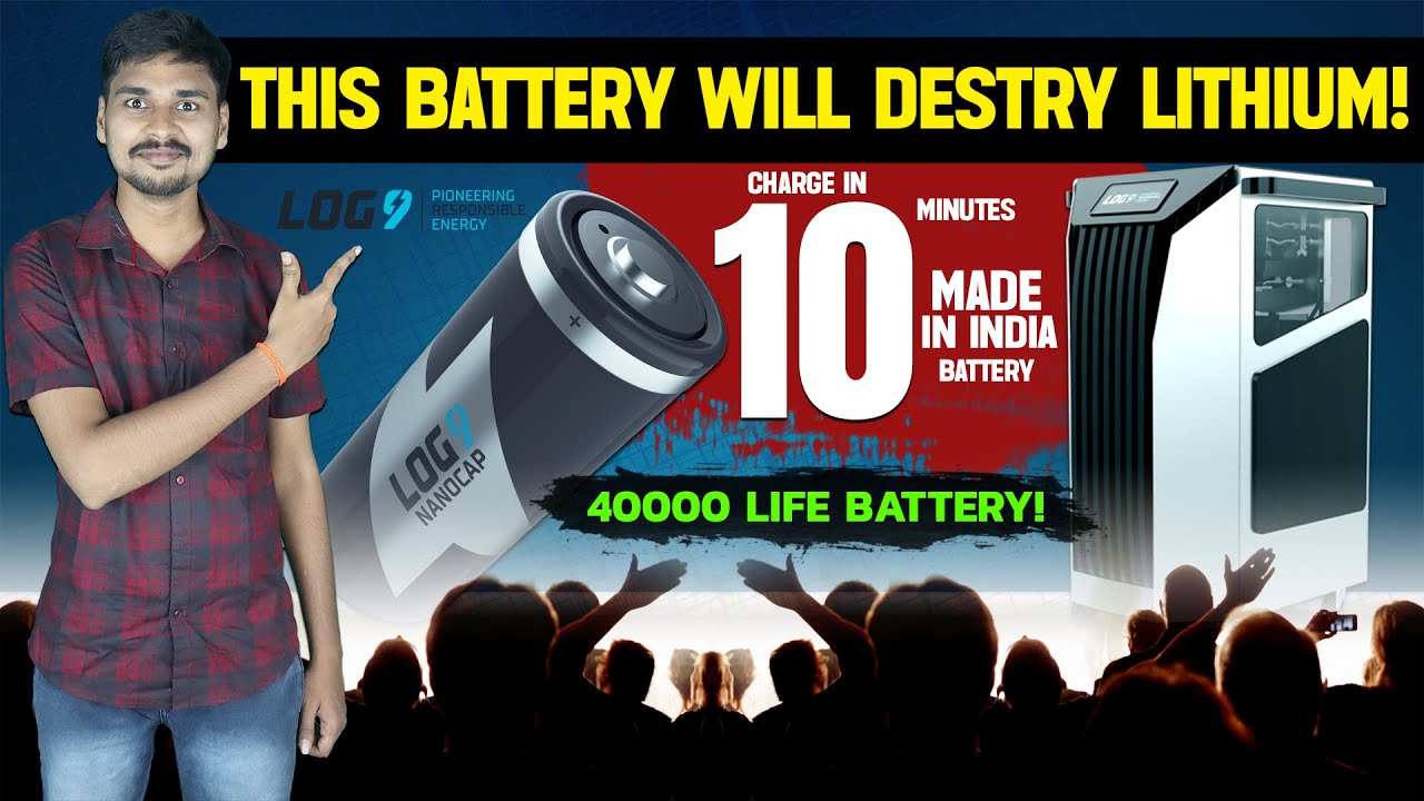 40000 Life Cycles | Log9 Materials LTO Battery for EVs - YouTube