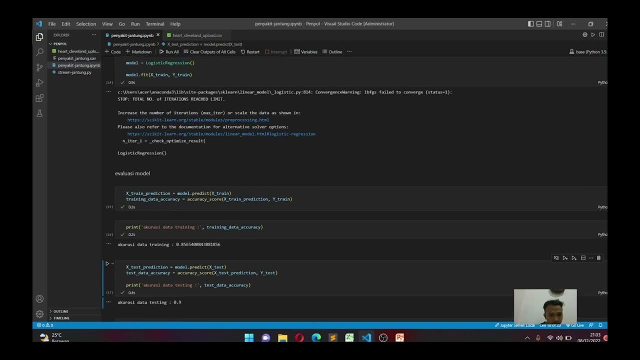 Prediksi Penyakit Jantung - Pengenalan Pola - YouTube