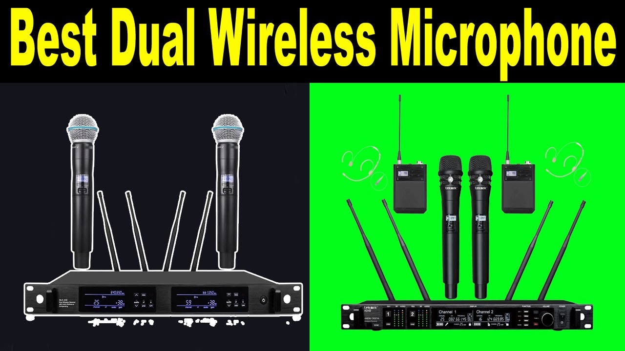 Top 5 Best Dual Wireless Microphone Review 2021 - YouTube