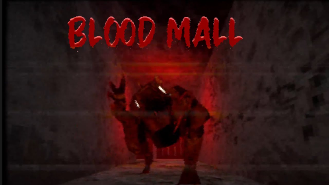 Динозавр попадает в Торговый Центр и Сьедает Всех - Blood Mall - YouTube