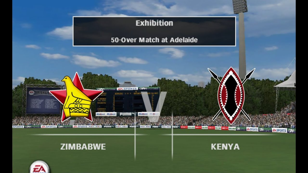 My EA Cricket 2007 Game Play (World Cup 2003, Match 48 - Super Sixes ...
