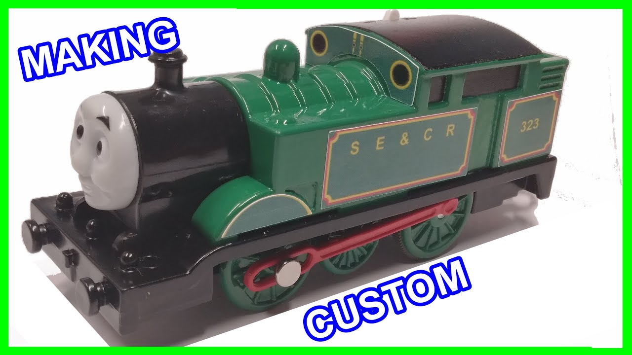 Making custom SE&CR 323 Thomas Trackmaster - YouTube