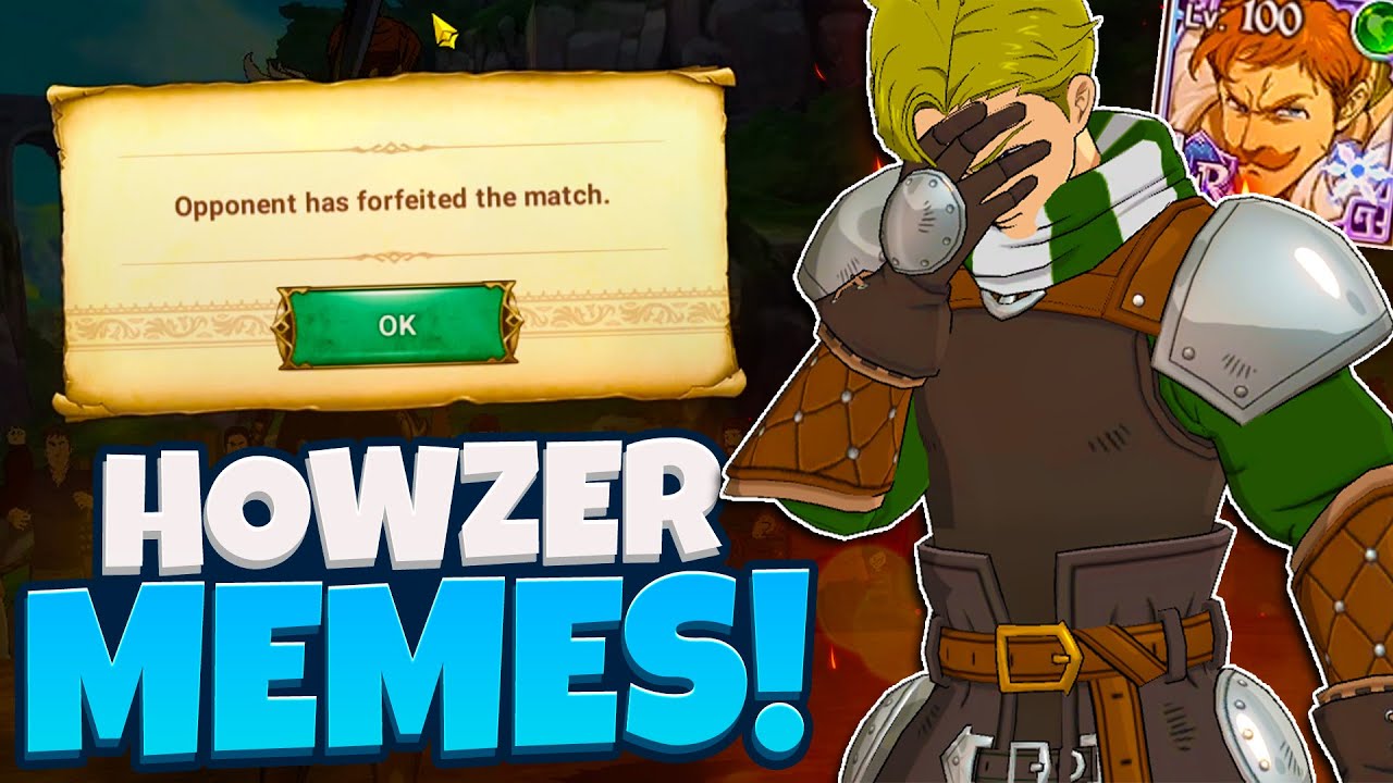 SR Blue Howzer and LR Escanor Meme Team! (Viewer Request) | 7DS Grand ...