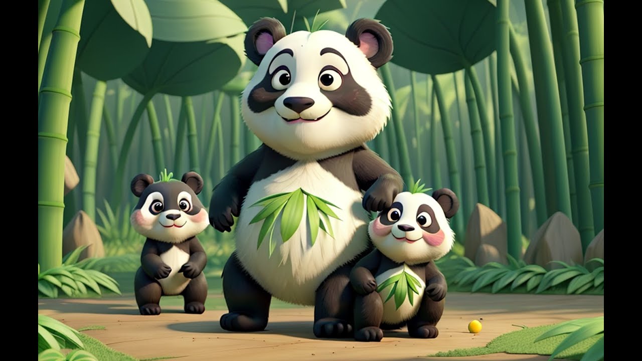 "Pandas' Bamboo Adventure" Nursery Rhymes & Kids Songs, Super Simple ...