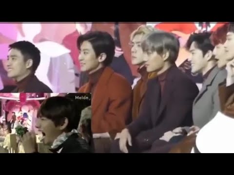 EXO reaction whenever BTS appear on the screen