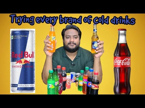 Trying every brand of cold drinks | Tried every cold drink | Soft ...
