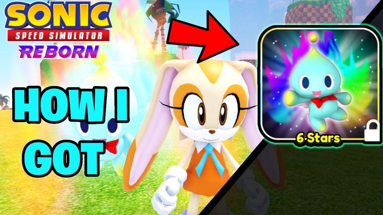 How I Got My CHEESE THE CHAO To Star 6 In Sonic Speed Simulator! - YouTube