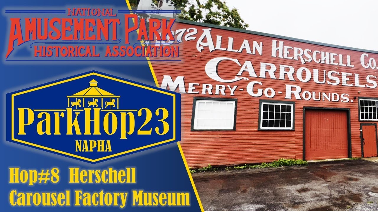 Herschell Carrousel Factory Museum: Hop 8 of 9 | NAPHA ParkHop23 - YouTube