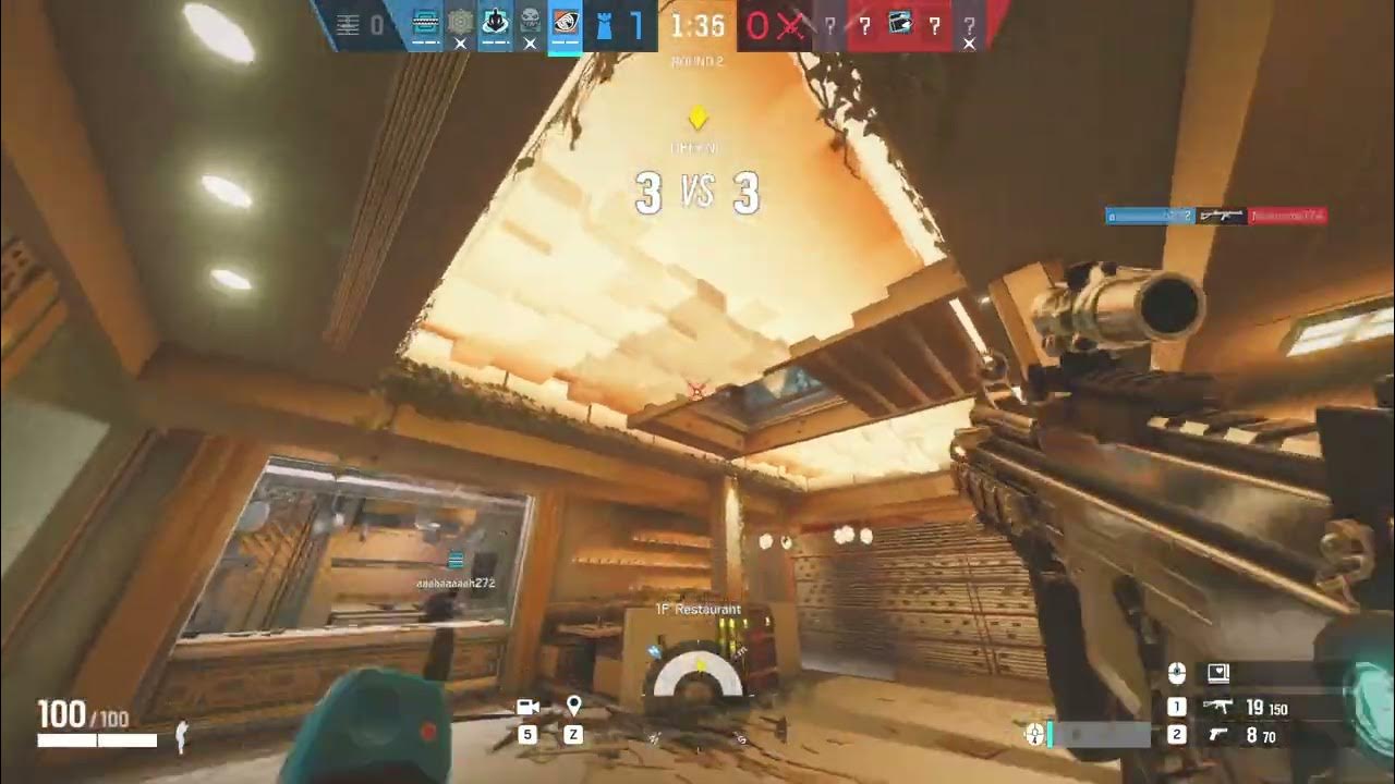 Checkout my Tom Clancy's Rainbow Six: Siege gameplay recorded with Insights.gg - YouTube