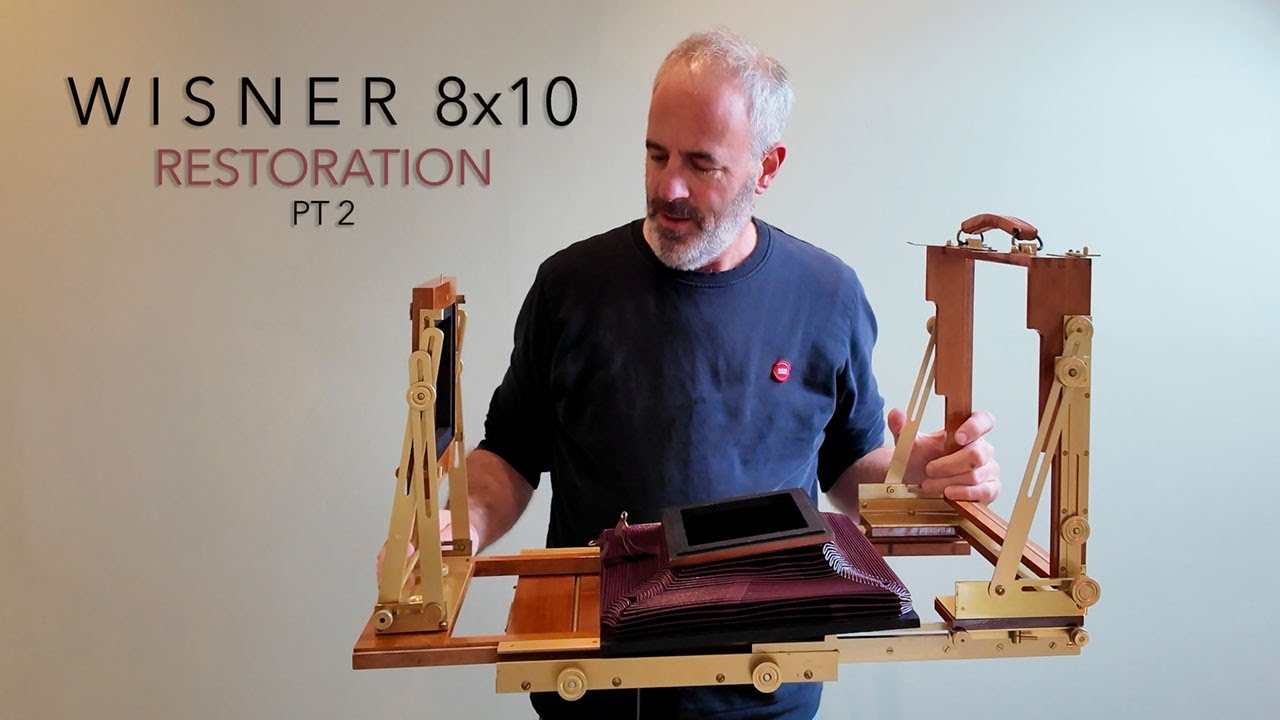 Restoring my Wisner 8x10 Large Format Camera part 2 - YouTube