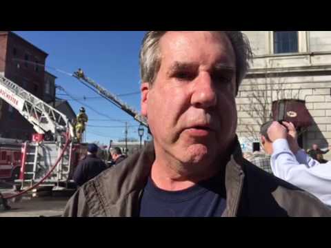 Portsmouth mayor Jack Blalock talks about Portsmouth fire - YouTube