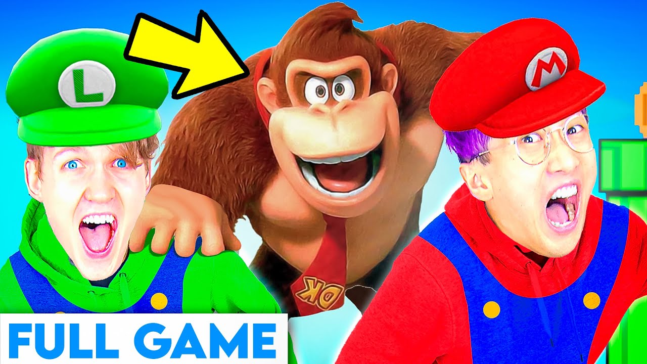 LANKYBOX Playing MARIO vs DONKEY KONG!? (Final Boss & Ending) - YouTube