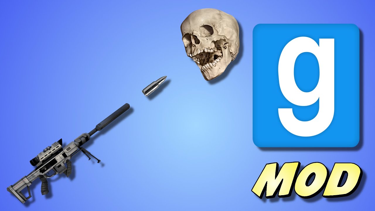 Garry's Mod: Skull Smasher Sniper Mod Showcase - YouTube