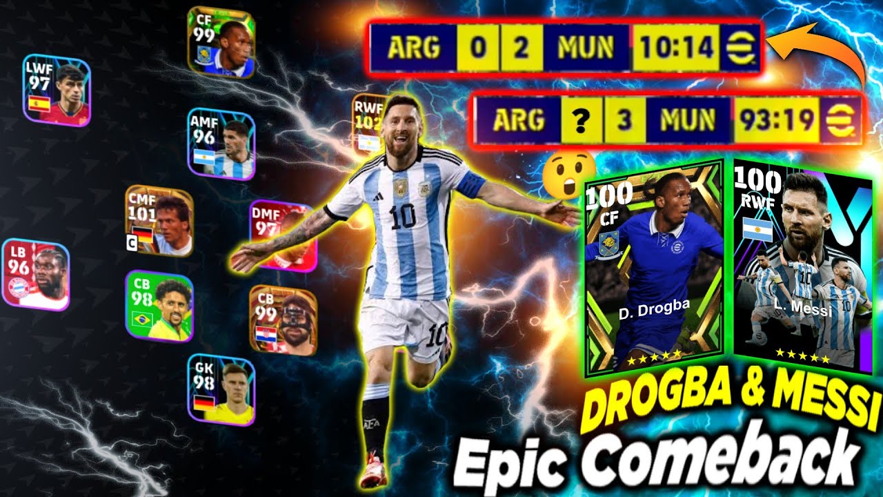 Epic Comeback😲4213 Zambia Formation🔥 Long Ball Counter Playstyle😍