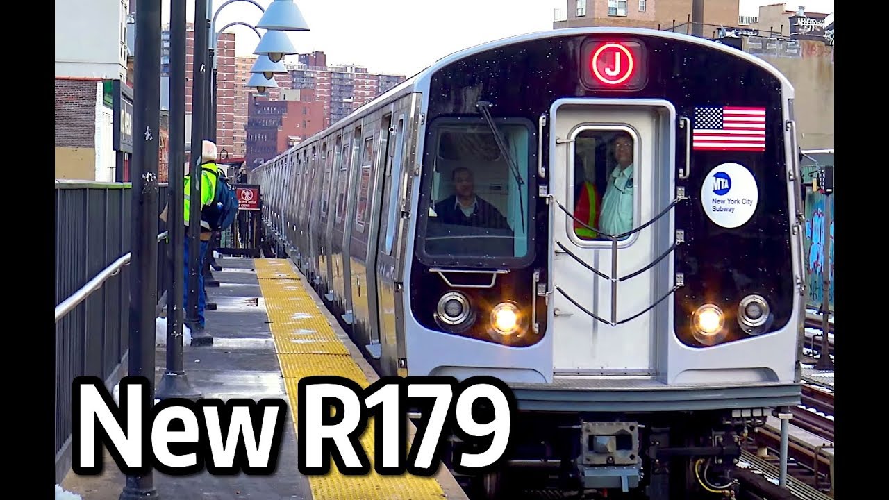 ⁴ᴷ New R179 Subway Cars - First Weeks of Service - YouTube