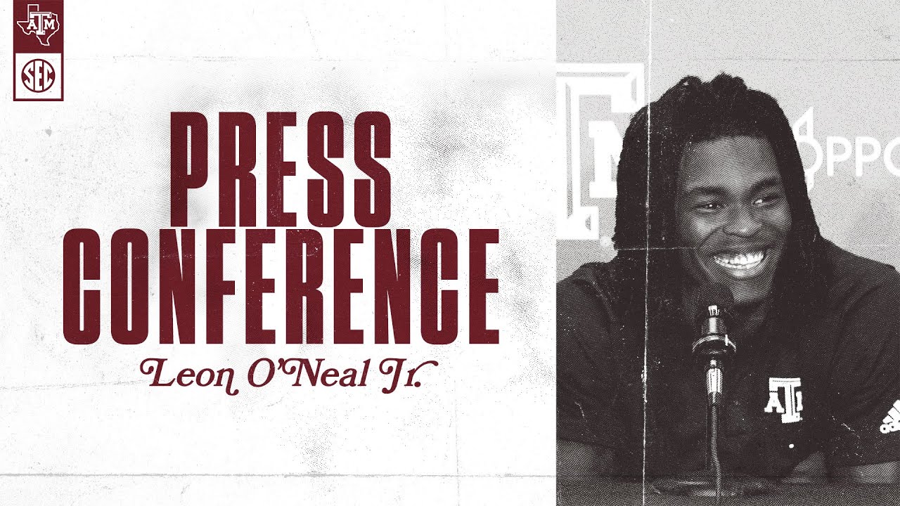 Weekly Press Conference: Leon O'Neal Jr. - YouTube