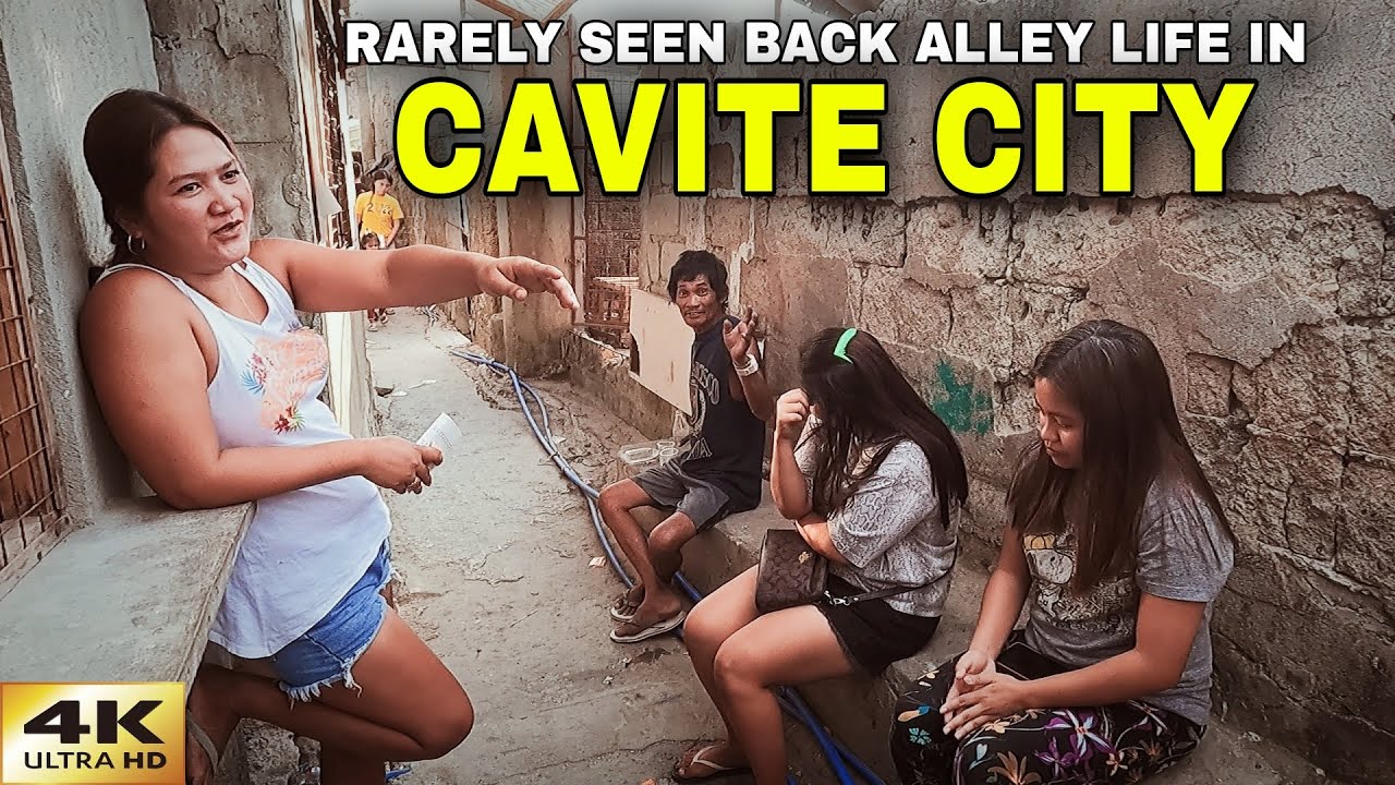 Exploring the Back Alley Life in Cavite City Philippines [4K] - YouTube
