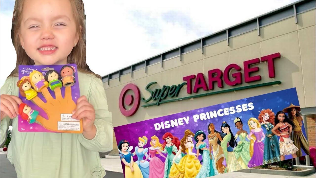 GG goes to Target for Disney princess toys! - YouTube