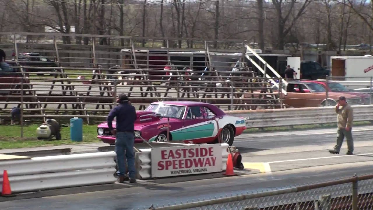 67 Camaro @ Eastside Speedway - YouTube