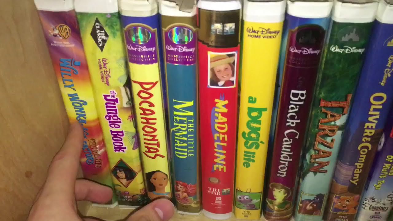 My VHS Collection (2021 Edition) - YouTube