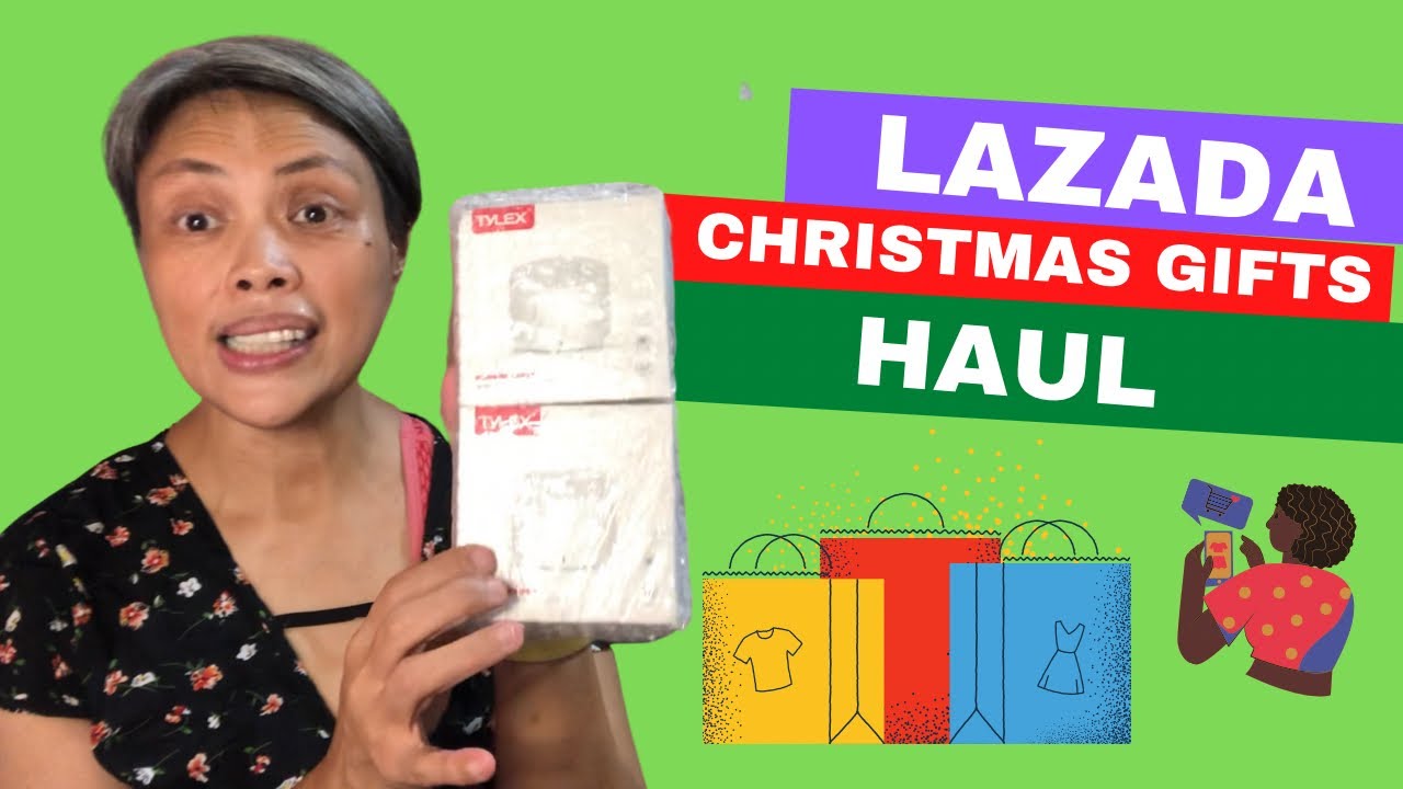 96: Lazada Christmas Gifts Haul - YouTube