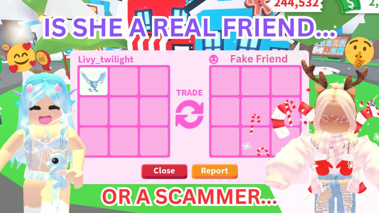 I Tested My Friend To See If She Was A FAKE FRIEND In Adopt Me... "I ...