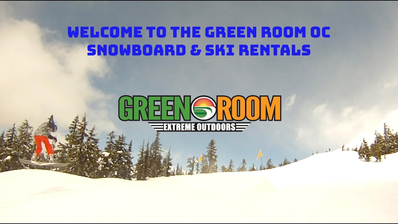 Green Room Snowboard & Ski Rentals - YouTube