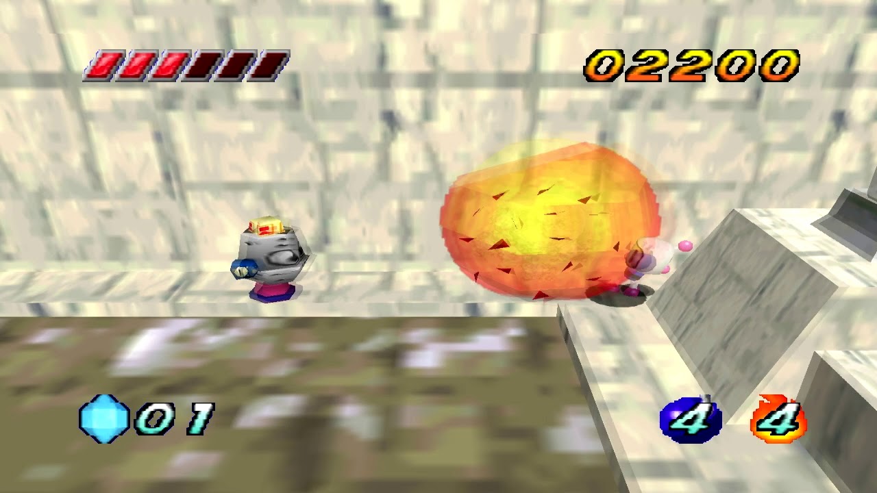 Walkthrough FR l Bomberman Hero l Partie 52 Move Stone 5 Trad FR - YouTube