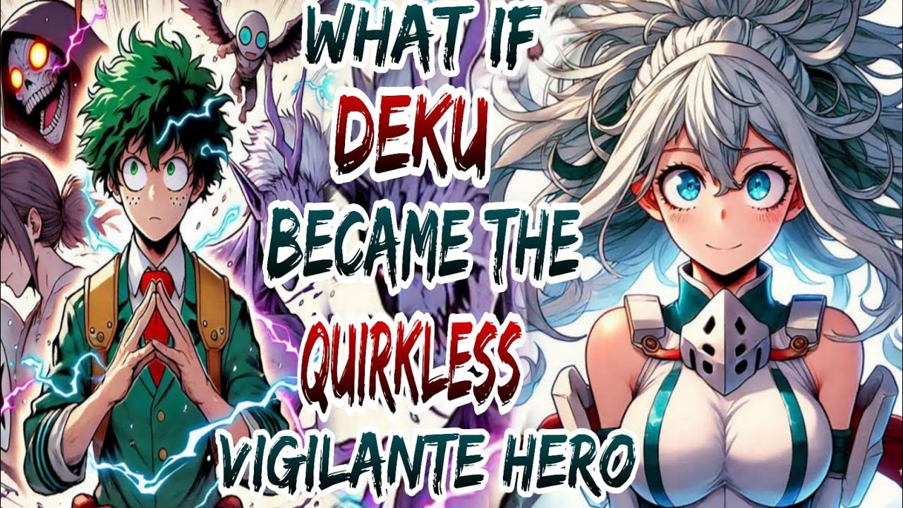 What If Deku Became the Quirkless Vigilante Hero - YouTube