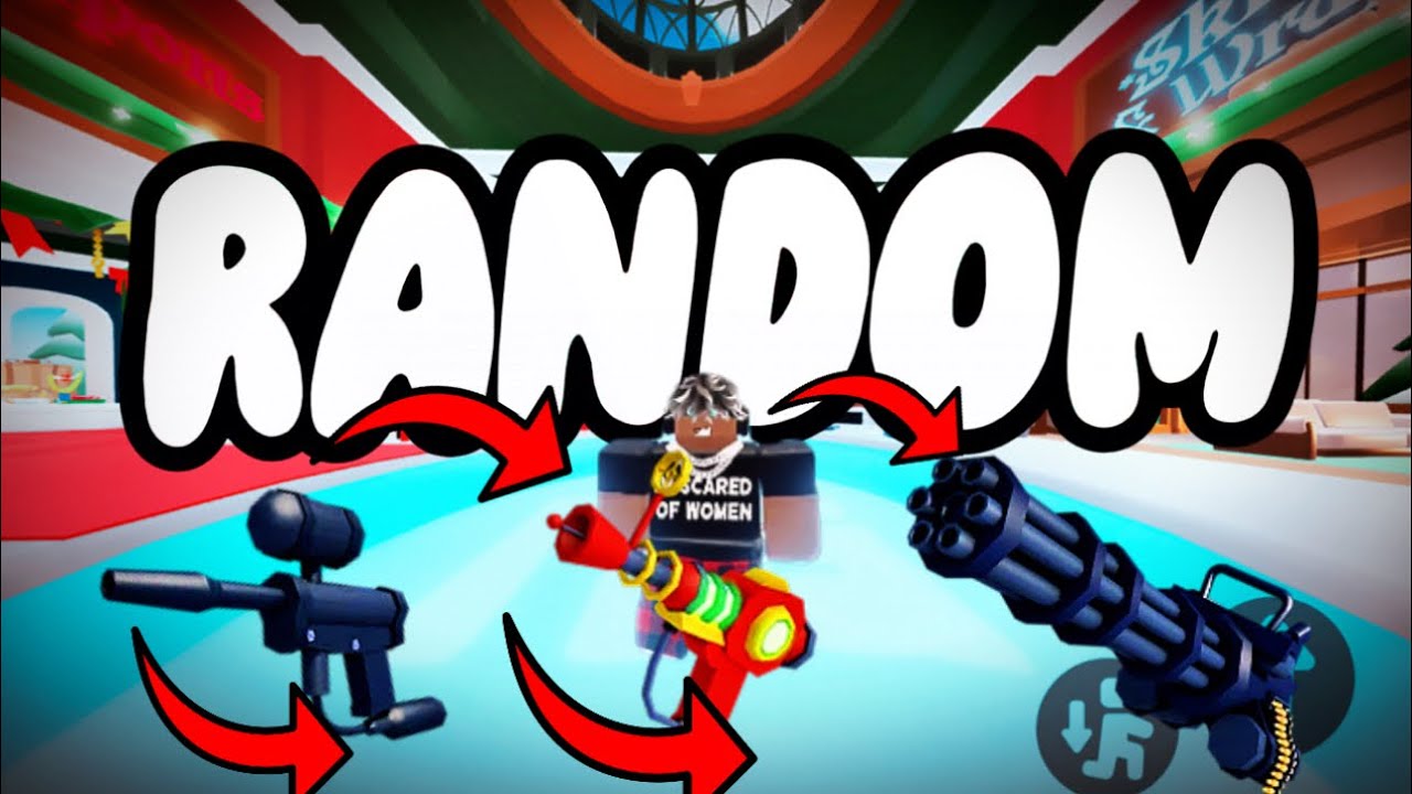 ROBLOX RIVLAS But RANDOM WEAPONS - YouTube