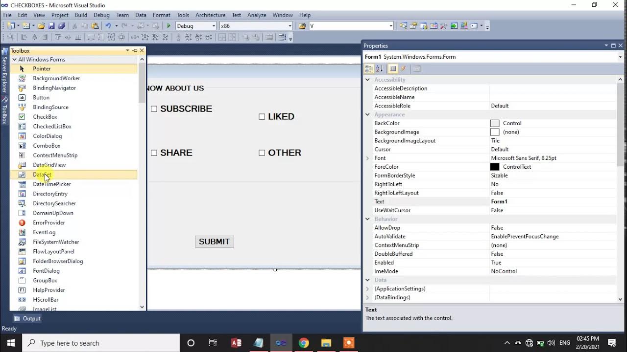 how to use checkbox in vb.NET(visualbasic.NET) , how to use Groupbox # ...